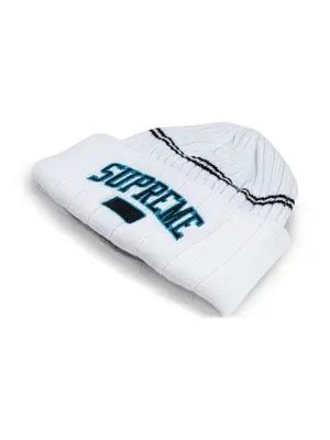 Supreme Logo-embroidered Beanie