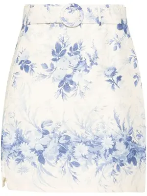 TWINSET TWINSET Floral-Print Mini Skirt