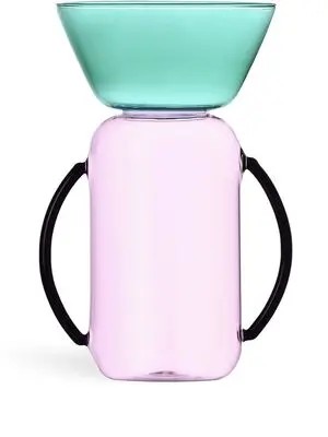 ICHENDORF MILANO Medium Gelée Glass Vase - Pink