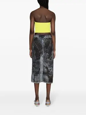 DIESEL® De-pra-fse1 Denim Midi Skirt