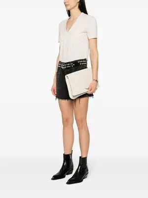 Zadig&Voltaire Large Rock Eternal Clutch Bag - Neutrals