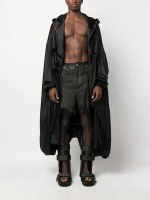 Rick Owens Stefan Panelled Cargo Shorts - Black
