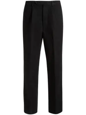 Bally Pleated Cotton Chino Trousers