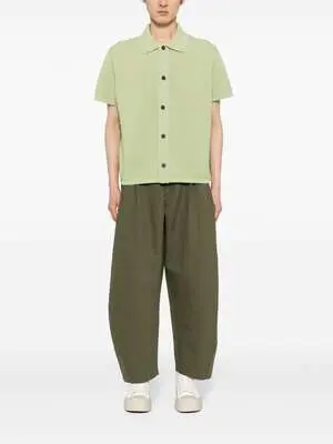 CROQUIS Cotton-blend Tapered Trousers