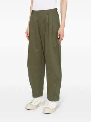 CROQUIS Cotton-blend Tapered Trousers
