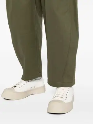 CROQUIS Cotton-blend Tapered Trousers