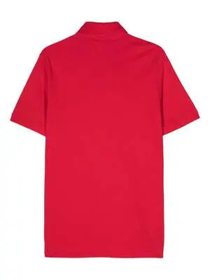 Dolce & Gabbana Logo-plaque Polo Shirt - Red