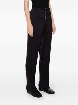 Helmut Lang Crinkled Satin Trousers