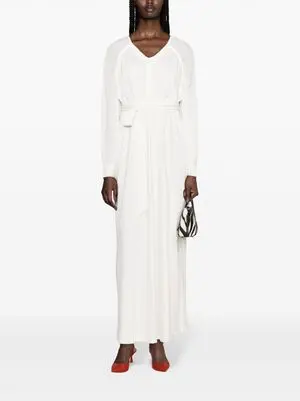 Diane Von Furstenberg Karson Braided-trim Maxi Dress