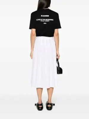JIL SANDER Logo-print T-shirt - Black
