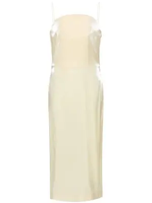 Jacquemus La Robe Carino Midi Dress - Yellow
