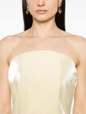 Jacquemus La Robe Carino Midi Dress - Yellow