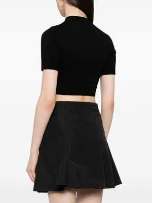 PATOU Wave Cropped Sweater