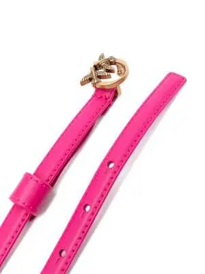 Pinko Love Birds Leather Belt