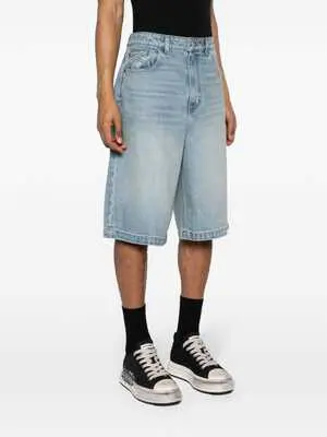Rhude Drop-crotch Denim Shorts