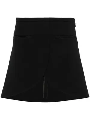 COURREGES Ellipse Mini Skirt - Black