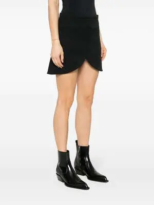 COURREGES Ellipse Mini Skirt - Black