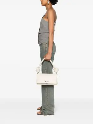 Zadig&Voltaire Rocky Eternal Leather Shoulder Bag - Neutrals