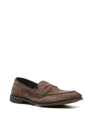 ALBERTO FASCIANI Homer Suede Loafers