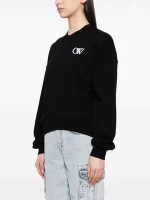 Off-White Initial-appliqué Sweatshirt