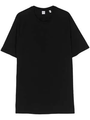 Aspesi Crew-neck Cotton T-shirt - Black
