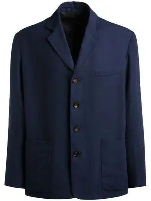 Bally Single-breasted Linen Blazer