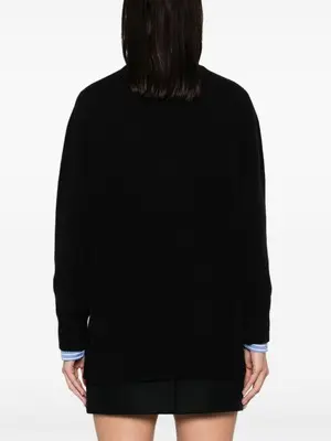 MODES Fine-knit Jumper - Black