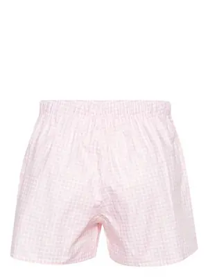 MODES Gingham-check Cotton Boxers