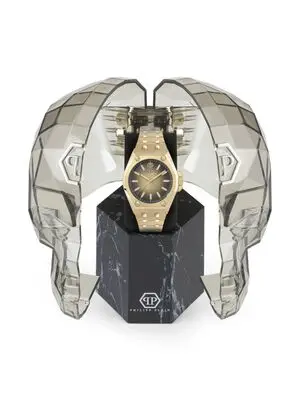 Philipp Plein 43mm Bracelet Watch - Gold