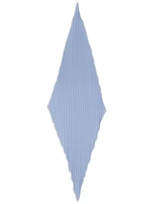 AMI Paris Plissé-effect Crepe Scarf