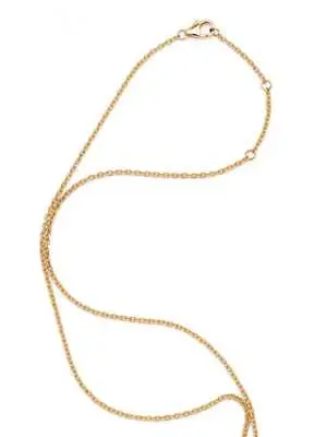 Yvonne Léon 9kt Yellow Elephant Coquillage Pendant Necklace