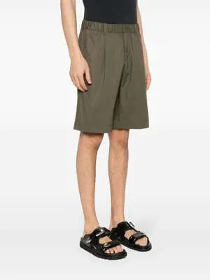 Herno Poplin Chino Shorts - Green