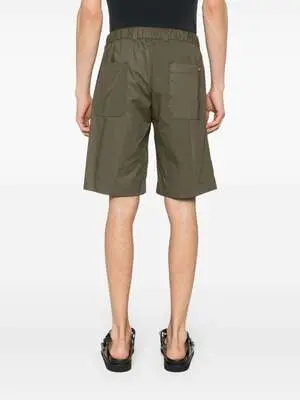 Herno Poplin Chino Shorts - Green