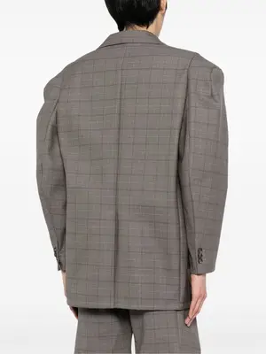 DOUBLET Shoulder-padded Wool Blazer