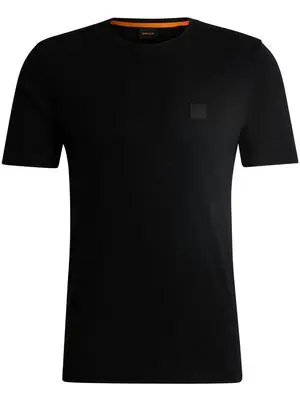 BOSS Logo-embroidered T-shirt