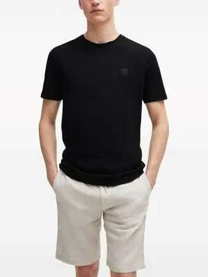 BOSS Logo-embroidered T-shirt