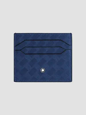 Montblanc Extreme 3.0 Leather Card Case - Ink Blue