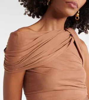 Rick Owens Sienna Jersey Crop Top