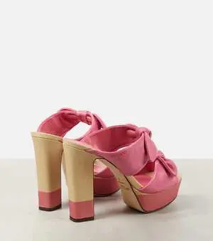 JIMMY CHOO Rua 120 Platform Sandals