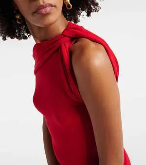Rick Owens Knitted One-shoulder Top