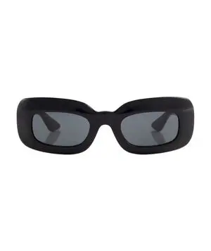 Khaite X Oliver Peoples 1966c Rectangular Sunglasses In  display picture 3