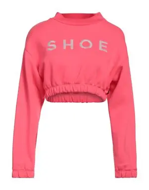 SHOE Crewneck Long Sleeve Sweatshirt - Pink