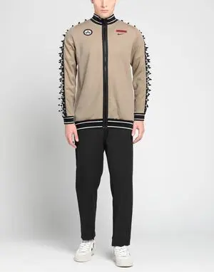 Nike Multicolor Fleece And Nylon Sweatshirt - Beige