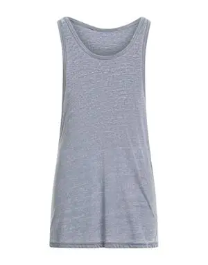 Faith Connexion Cotton Polyester Jersey Tank Top - Blue