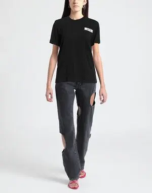 MSGM Printed T-shirt - Black
