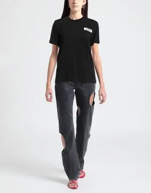 MSGM Printed T-shirt - Black