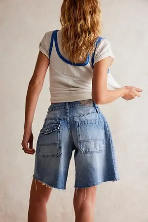 Free People We The Free Boomerang Long Shorts