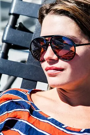 SUNGLASS MUSEUM Vintage Vickers Aviator Sunglasses