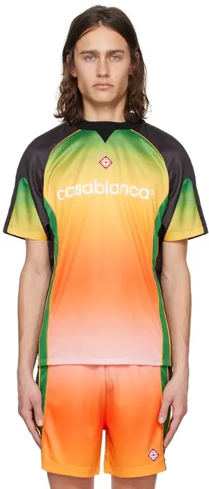 Casablanca Casablanca Multicolor Gradient T-Shirt - Gradient