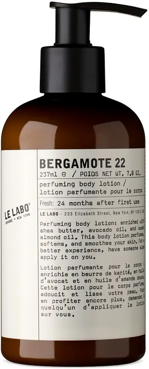 Le Labo Le Labo Bergamote 22 Body Lotion, 237 ML N/a